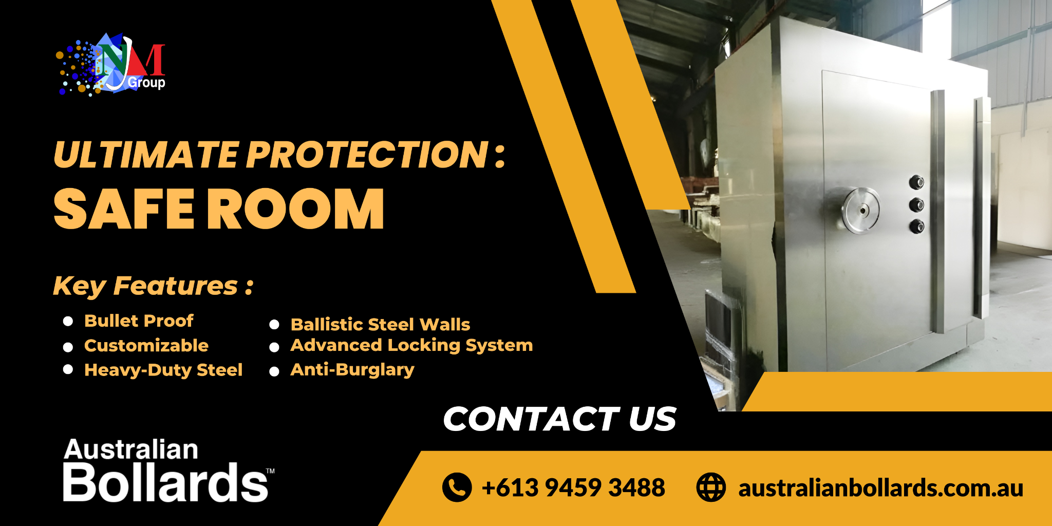 Impenetrable Protection with State-of-the-Art Safe Rooms | Australian ...