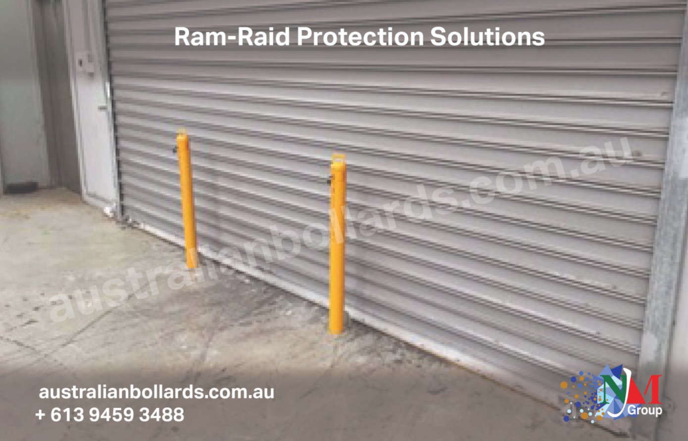 Heavy-duty security against ram raids | Australian Bollards