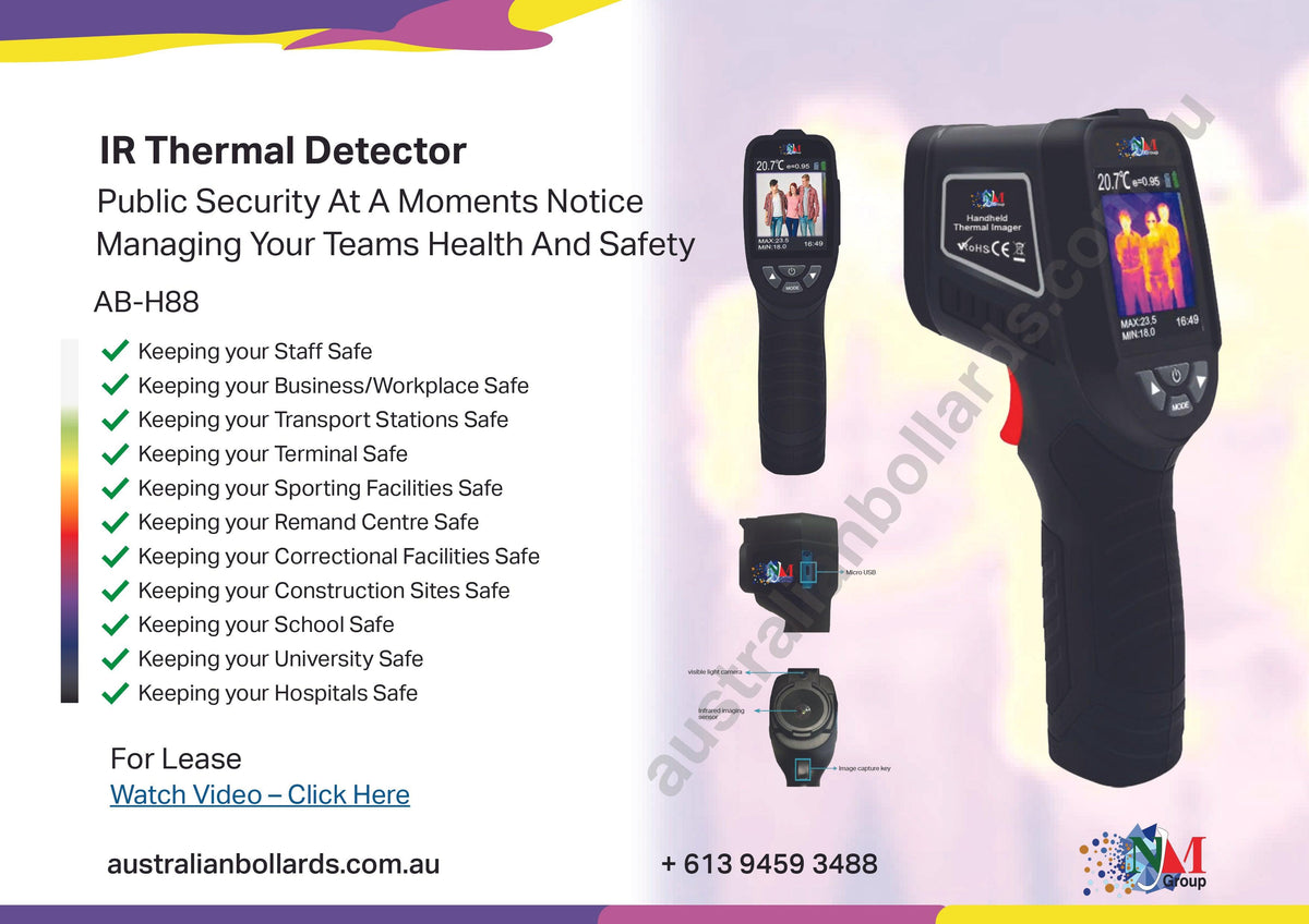 Hire your Peace of Mind with the IR Thermal Detector range ...