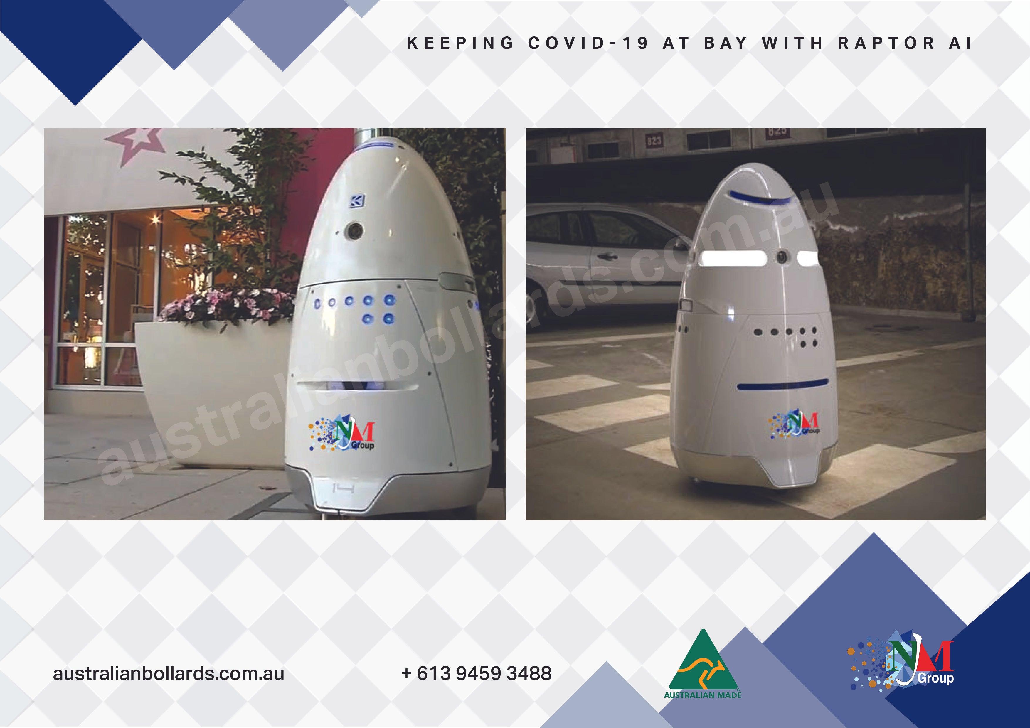 Keeping COVID-19 at bay with Raptor AI | Australian Bollards