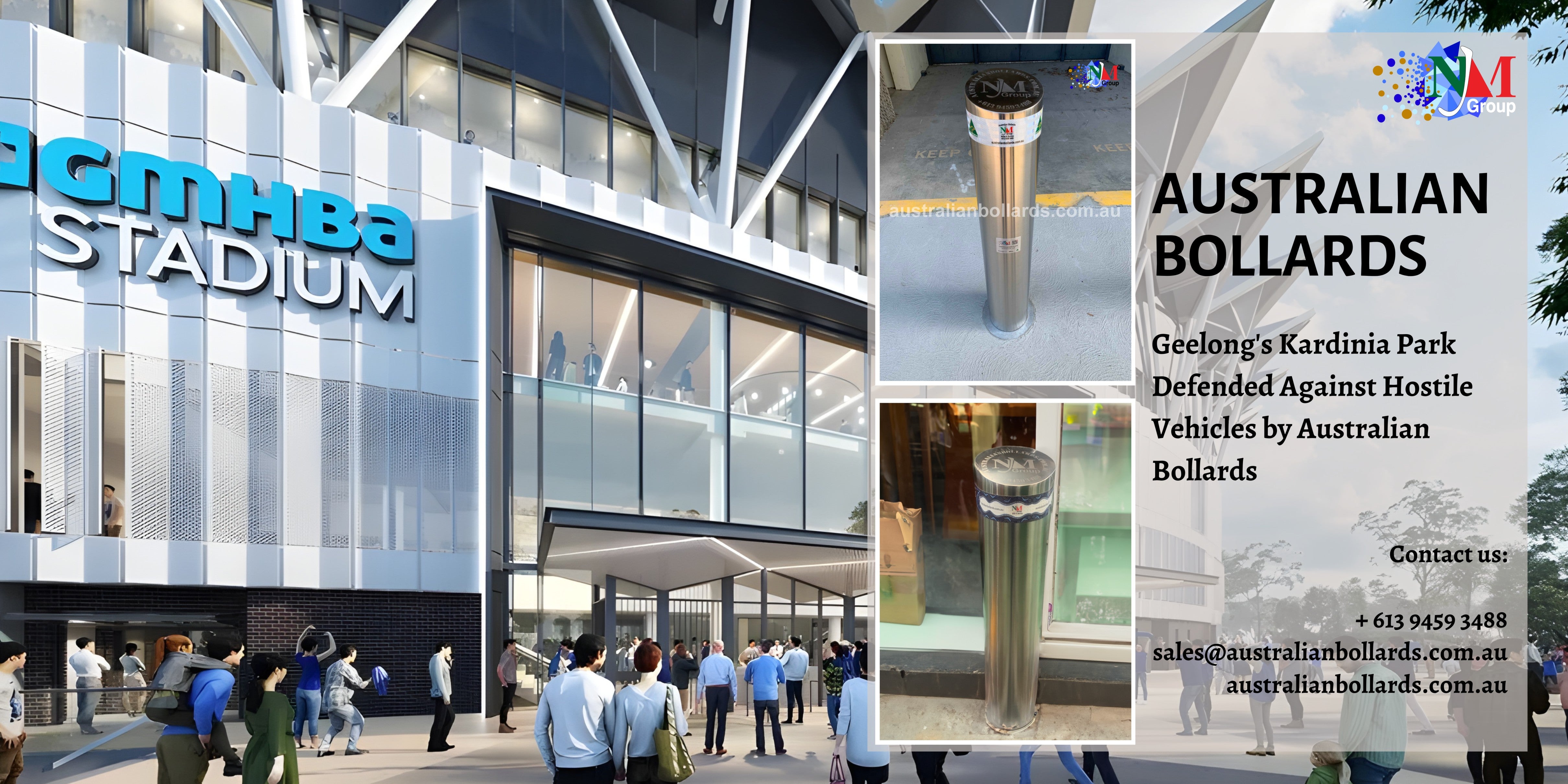 Geelong's GMHBA Stadium Upgrade: Innovation Meets Security | NJM Group ...