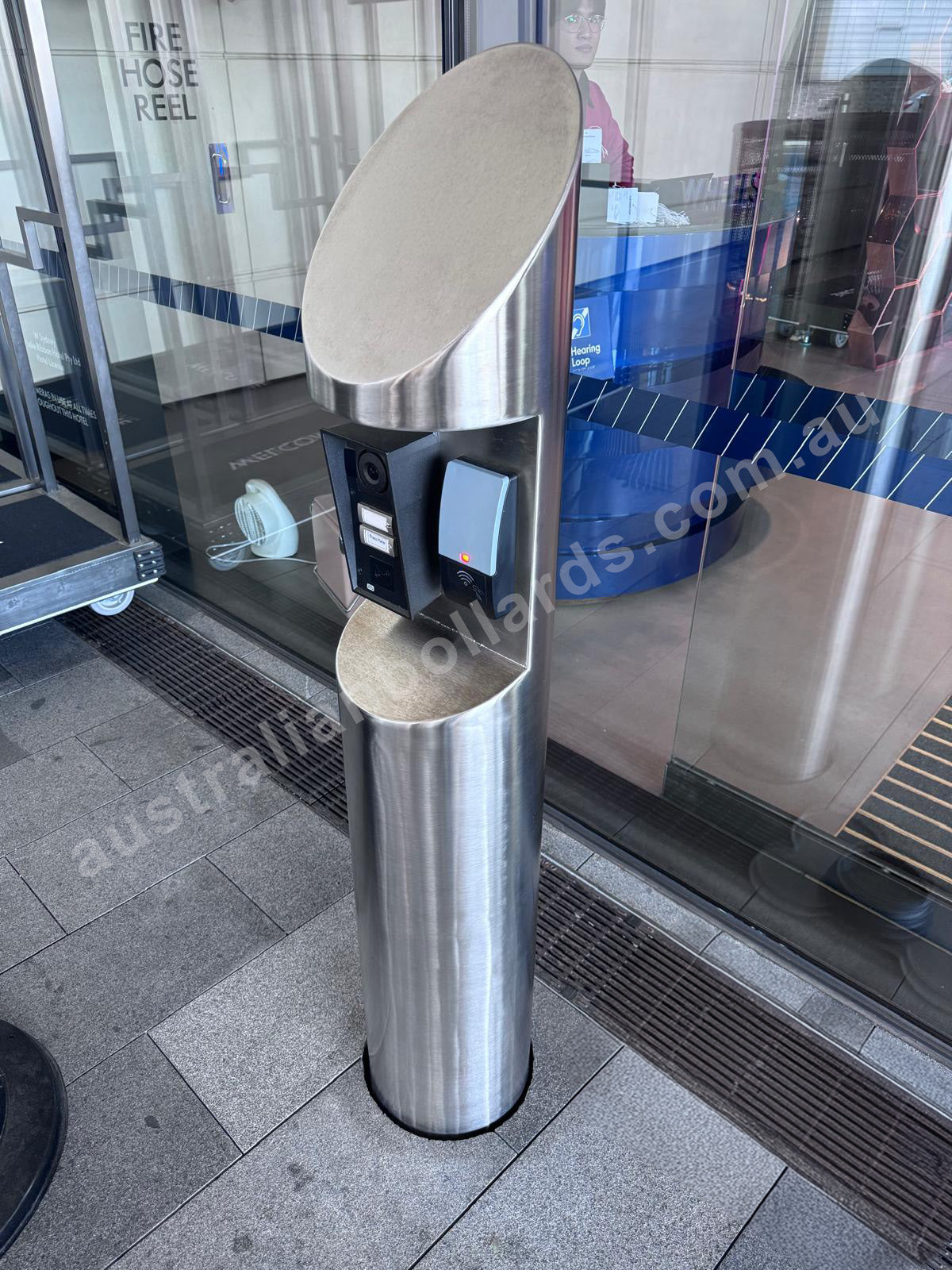 Architecturally Designed Intercom Bollards - Australian Bollards ...