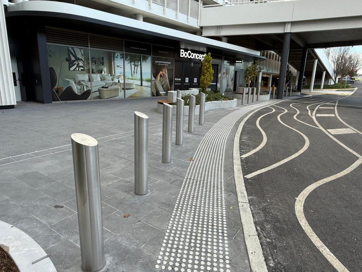 Shallowest Surface Mounted Bollard - Australian Bollards - Bollard ...