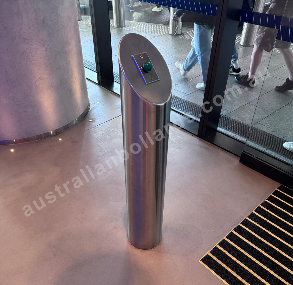 Card Reader Pedestal - Australian Bollards - Bollard Supplier and Installer