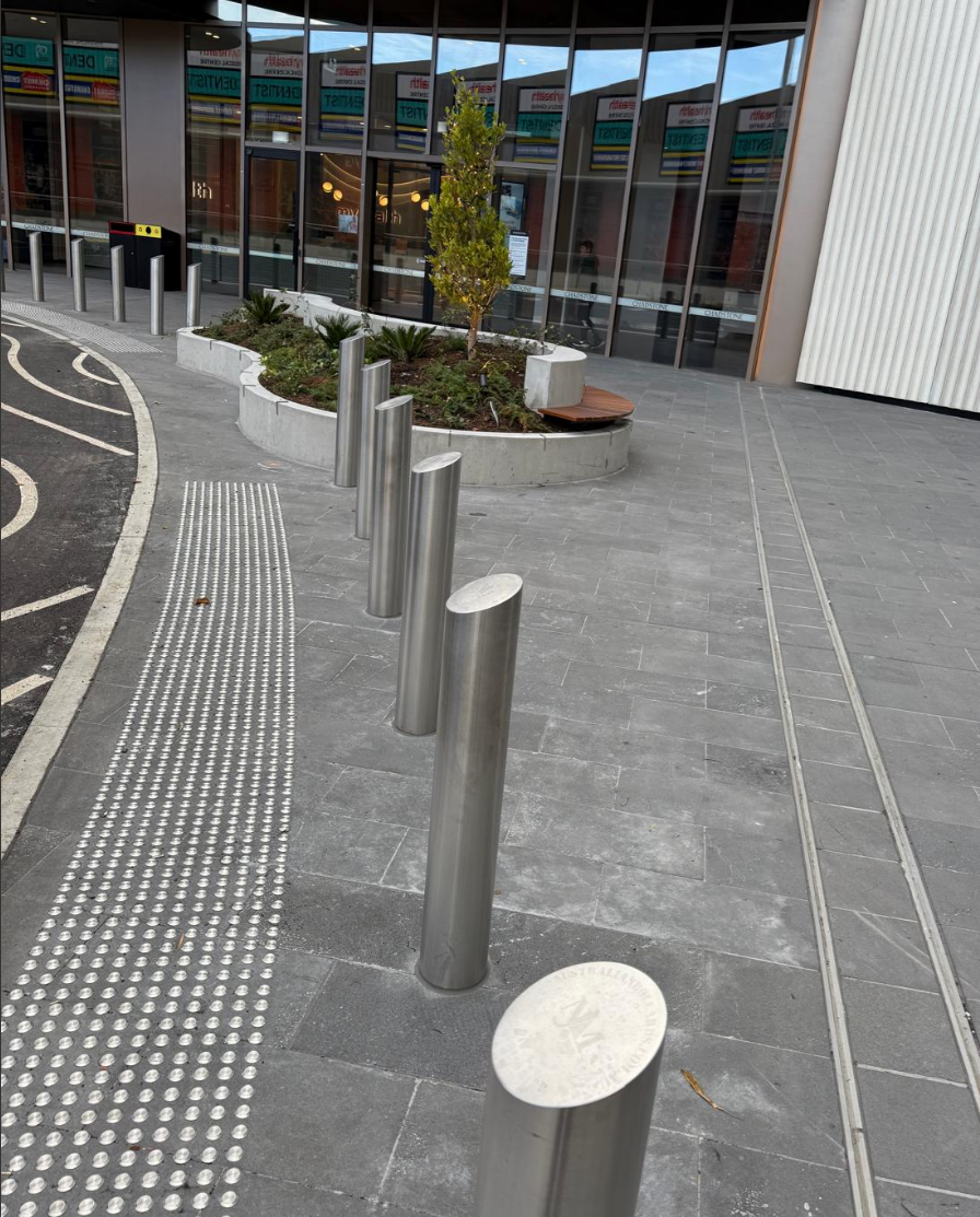 Shallowest Surface Mounted Bollard - Australian Bollards - Bollard ...