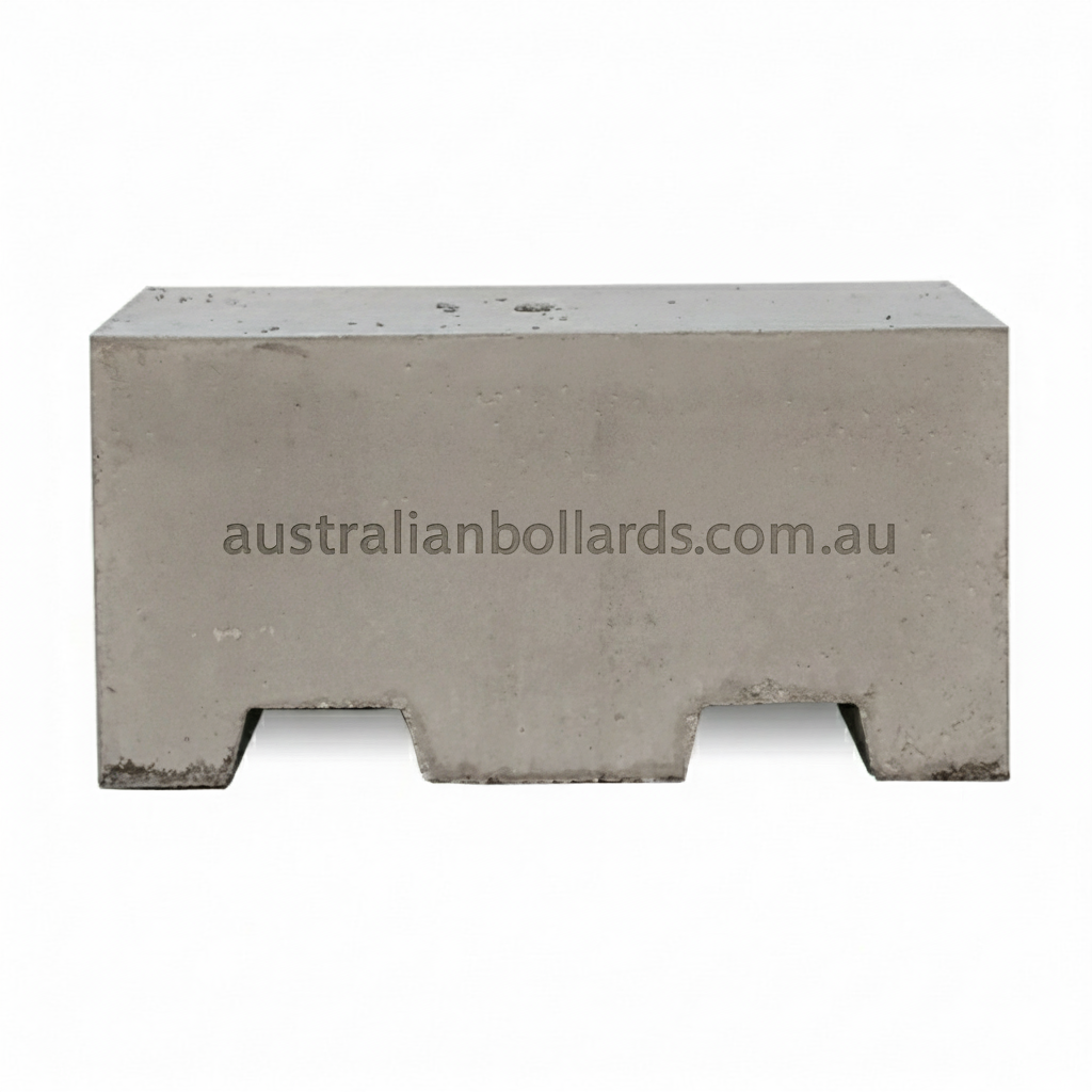 Concrete Block Barrier - Australian Bollards - Bollard Supplier and ...