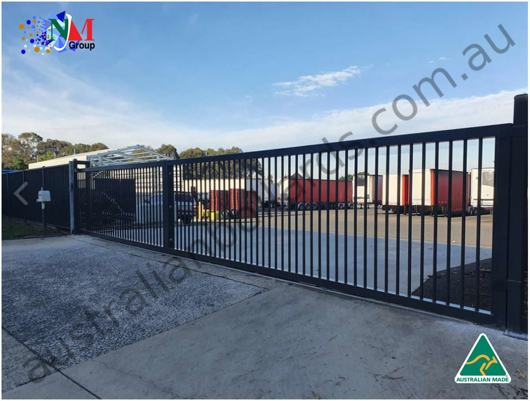 Sliding Gate System (Track Based) - Australian Bollards - Bollard ...