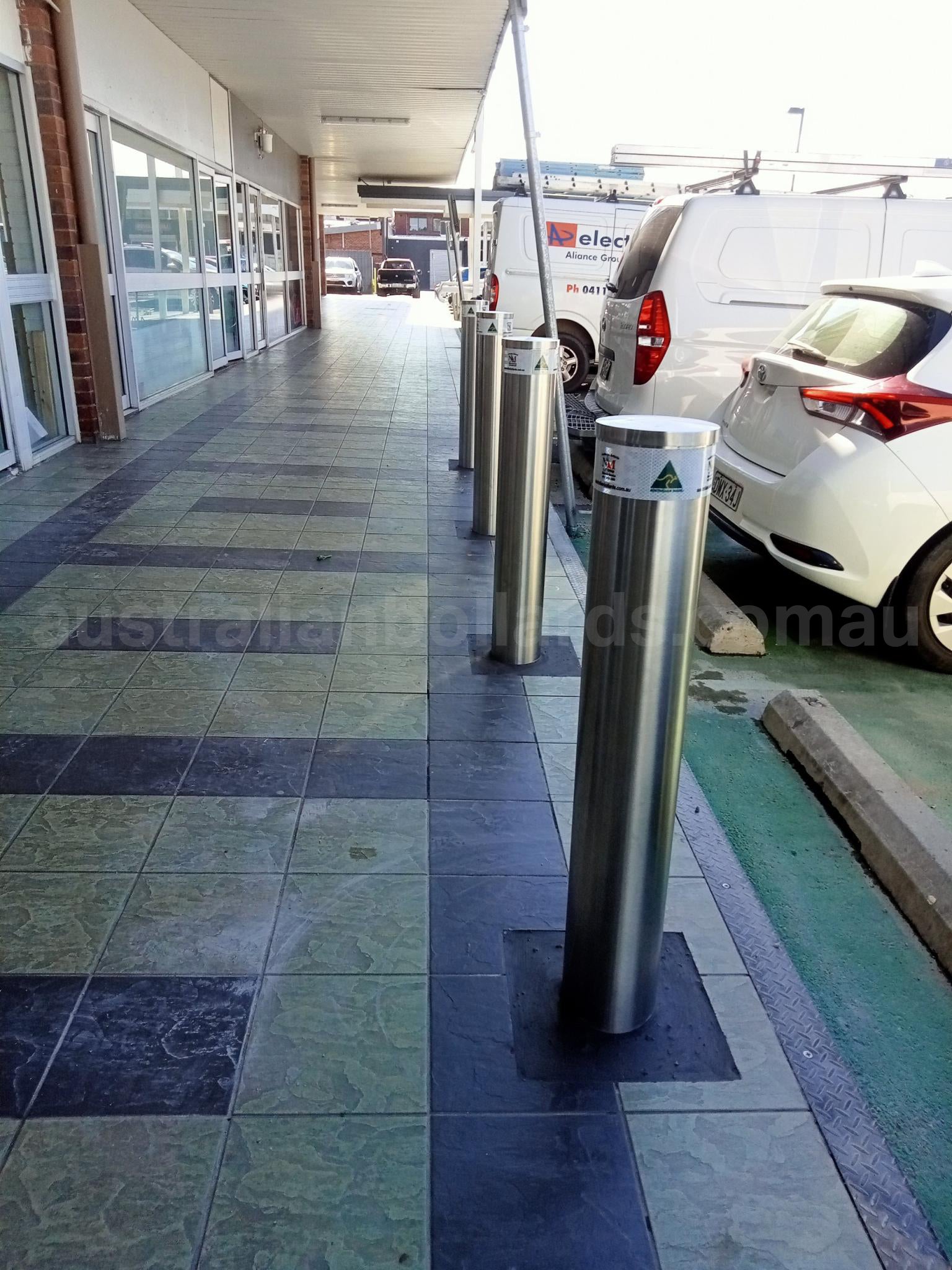 Fixed Stainless Steel Bollards - Australian Bollards - Bollard Supplier ...