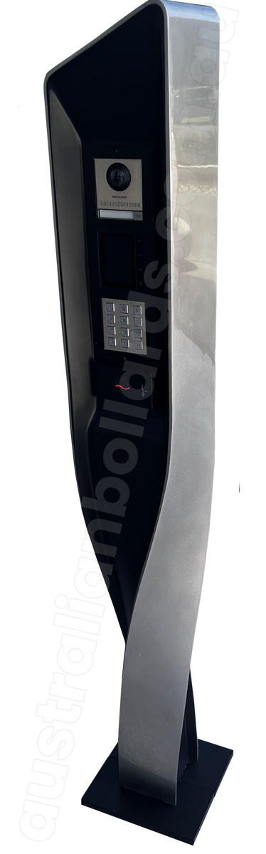 Twisted Intercom Bollard - Australian Bollards - Bollard Supplier and ...
