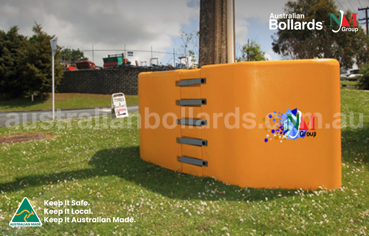 Energy Absorbing Crash Cushion - Australian Bollards - Bollard Supplier ...