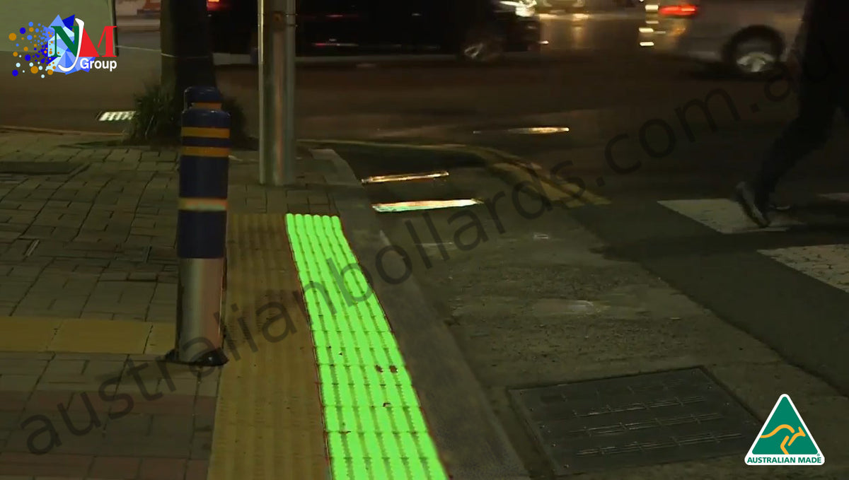 LED Safety Tactiles - Australian Bollards - Bollard Supplier and Installer