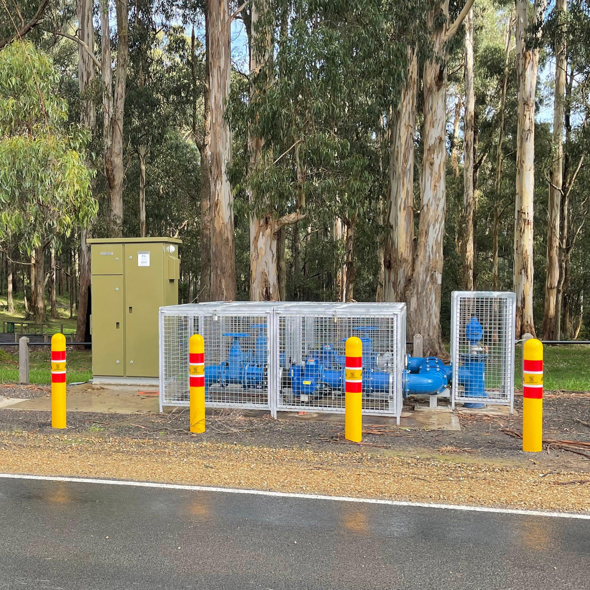 Energy Absorbing Bollard (EAB) 40 - Australian Bollards - Bollard ...